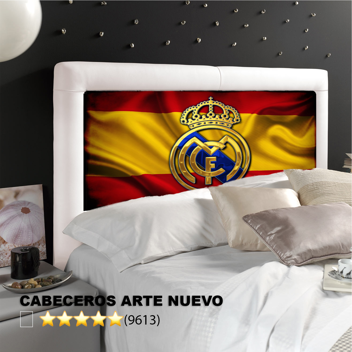 cabecero polipiel 150 futbol - MUEBLES NORDIS